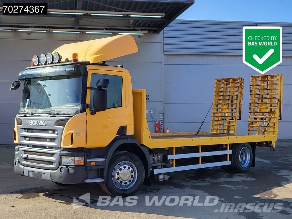 Scania P310 4X2 Machine transporter Manual Hydraulik Ramp, 2007, Veghel ...