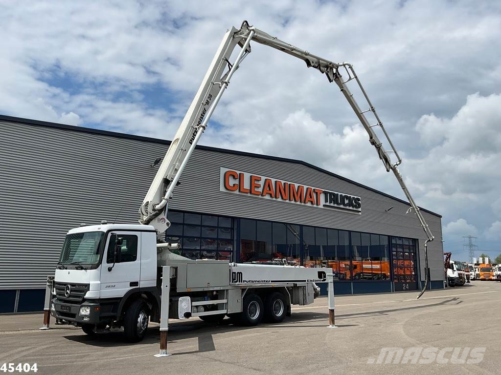 Mercedes-Benz Actros 2632 6x4 Putzmeister 36 Meter concrete pump, 2006 ...
