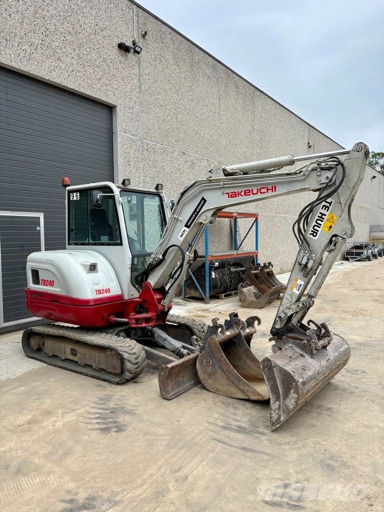 Takeuchi TB 240, 2020, Booischot, Belgien - Brugte minigravemaskiner ...