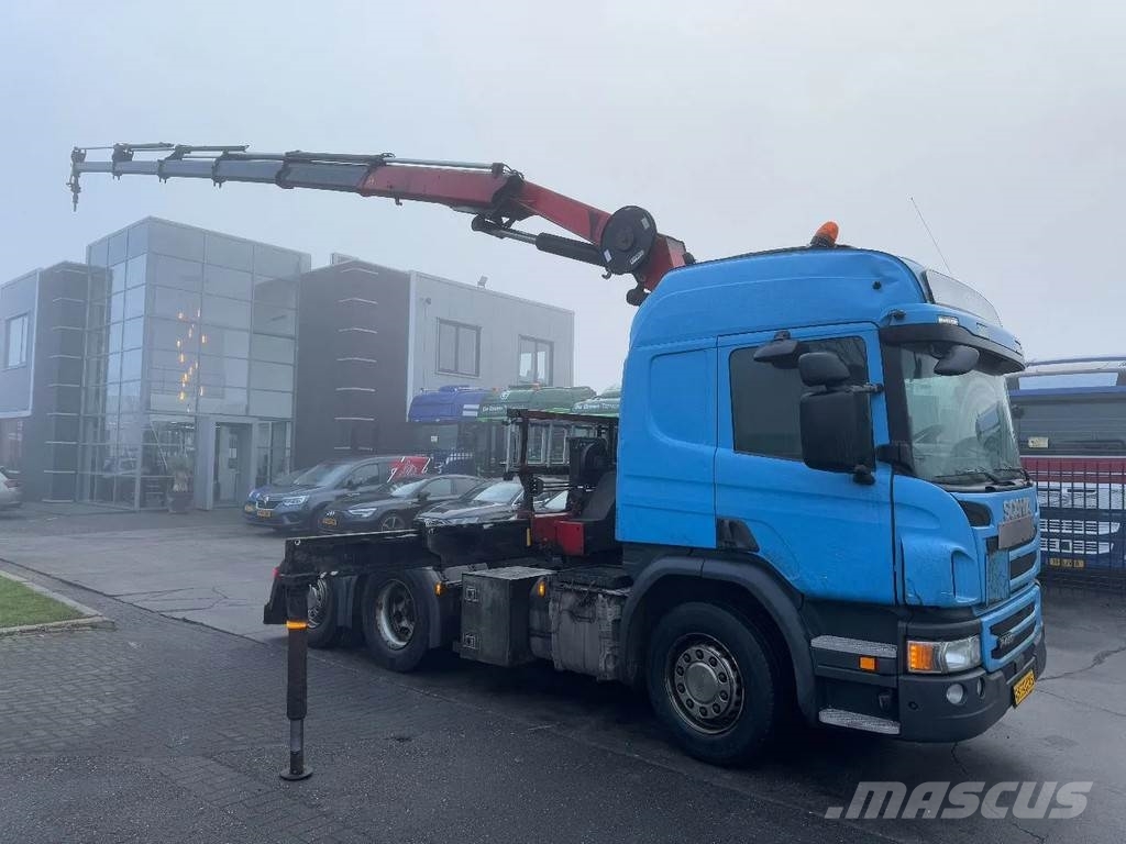 Scania P450 6X2 - EURO 6 + HMF 2620-K5 + REMOTE + LIFT AX, 2015 ...