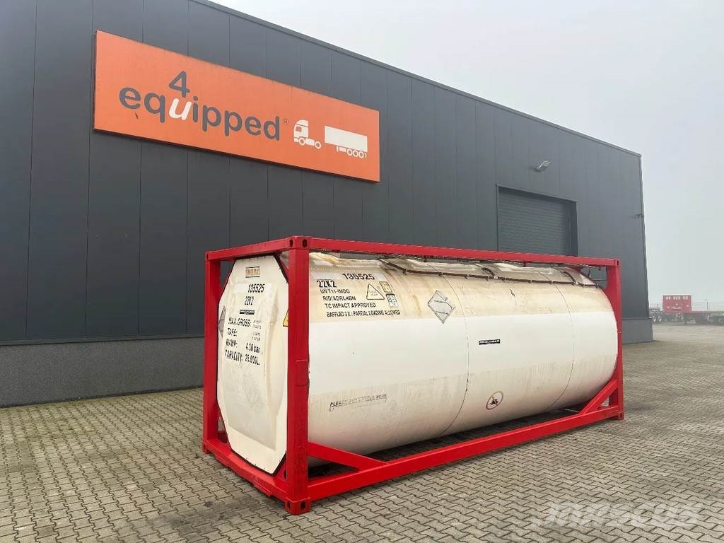 Singamas 20FT ISO, 26.000L/1-COMP/3 BAFFELS/3 manholes, 5Y, 2012 ...