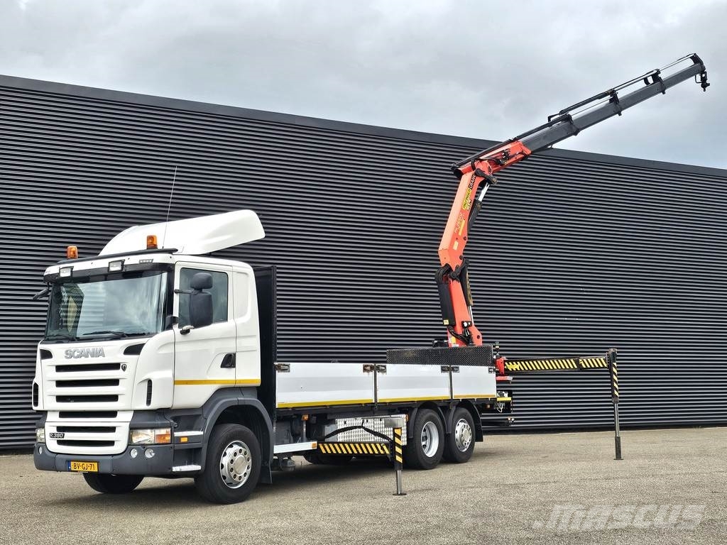 Scania R 380 B 6X2*4 / PALFINGER PK26502 CRANE / KRAN / G, 2008, Gilze ...