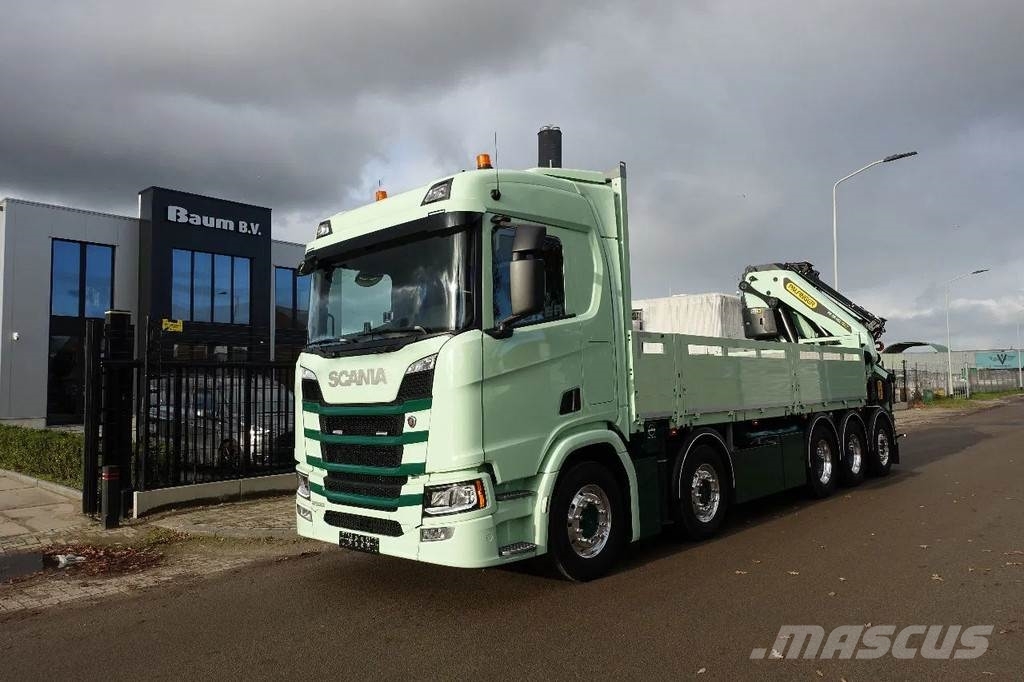 Scania R500 10X4 / PALFINGER 58.002 TEC + FLY JIB KRAAN /, 2021, Breda ...
