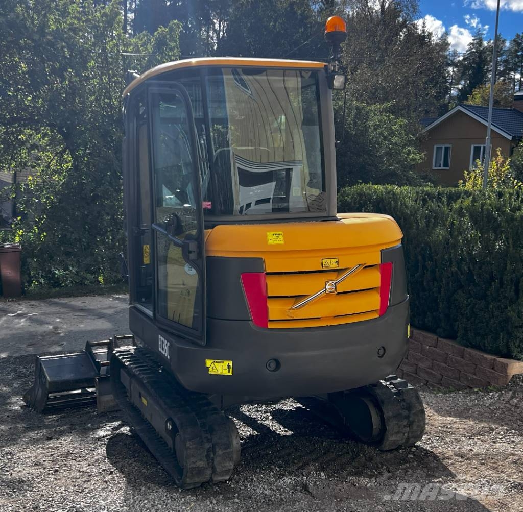 Volvo EC 35 C, 2014, Eskilstuna, Södermanlands län, Sverige - Begagnade ...