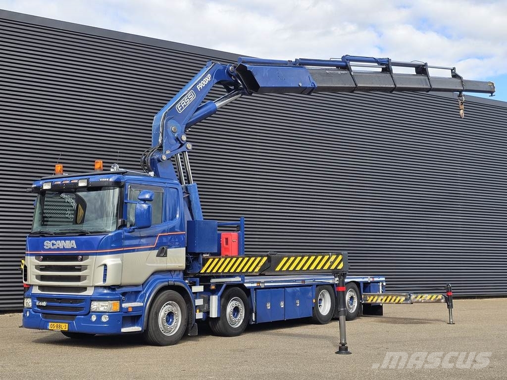 Scania R440 8x2*6 / FASSI 90 t/m CRANE / KRAN, 2013, Gilze, Netherlands ...