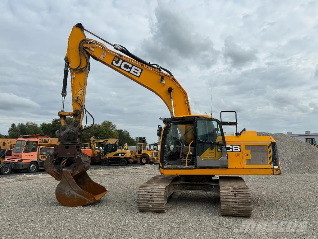 Jcb 220 XL 4F WITH BUCKET, SORTING GRAB WITH ROTATOR +, 2021, Groot-Ammers, Холандия ...