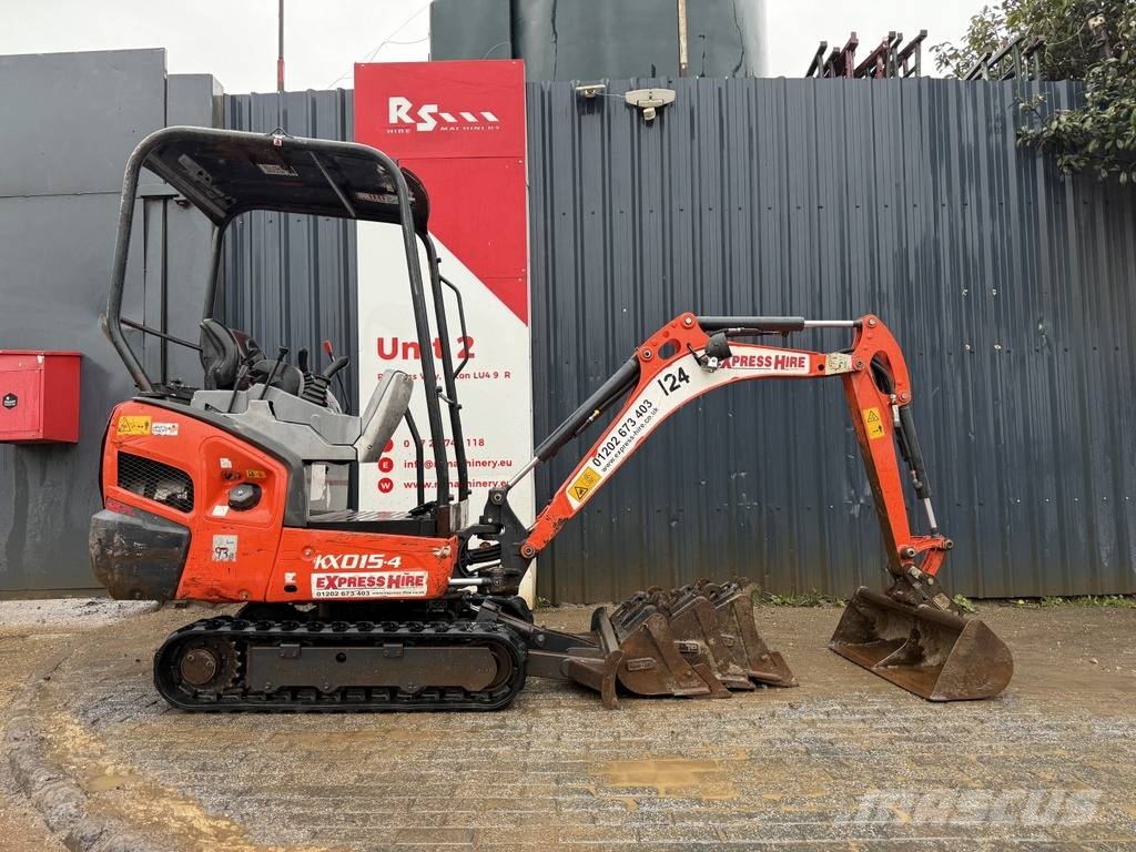 Kubota KX 015-4 1.5t Mini Excavator / Digger, 2019, Luton, Bedfordshire ...