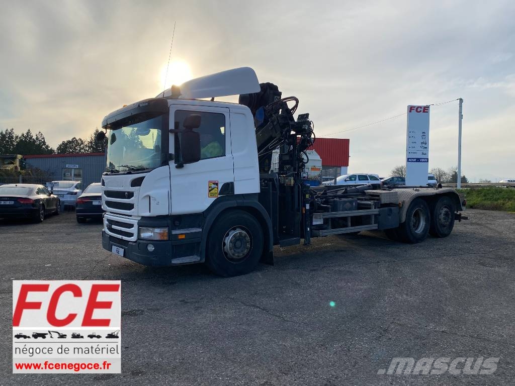 Scania P360/HYVALIFT/HIAB 144B a réparer, 2012, FCE, Grand Est ...