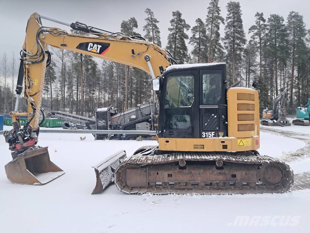 Cat 315 FLCR, 2016, Vantaa, Uusimaa, Finland - Brugte larvebånd ...