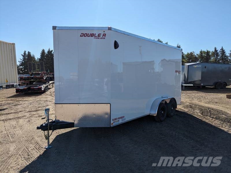 Double A Trailers 7' x 16' Cargo Enclosed Trailer Double A Trailers ...