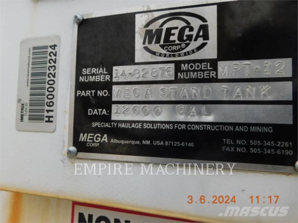 Mega CORP 12K TOWER, 2014, Eloy, Arizona, United States - Used tanks ...