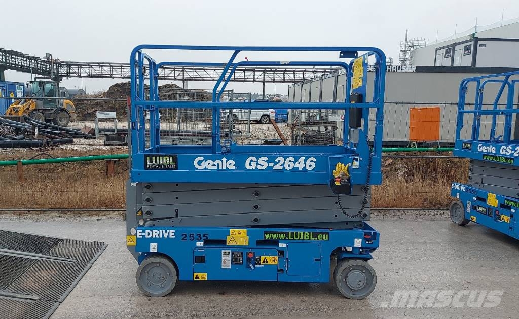 Genie GS 2646 E-Drive, 10m Scherenbühne , scissor lift