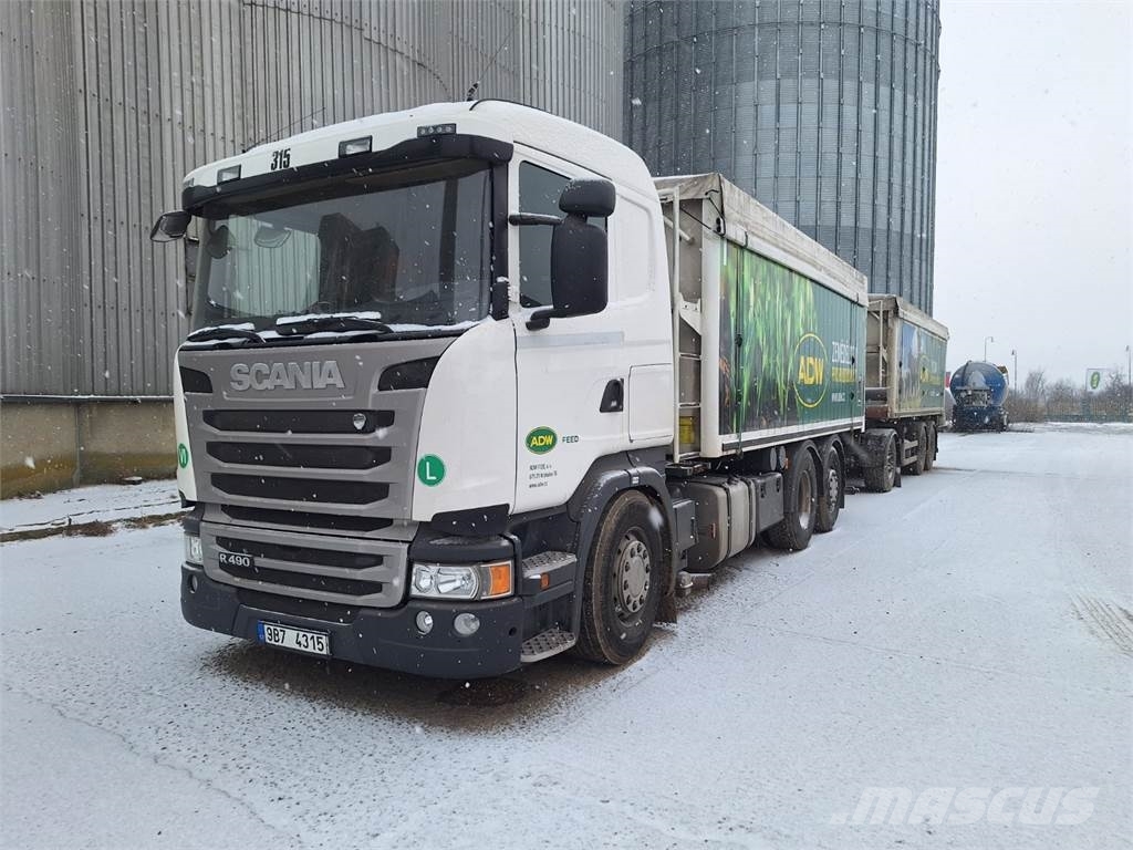 Scania R490 6X2 + BODEX PC3