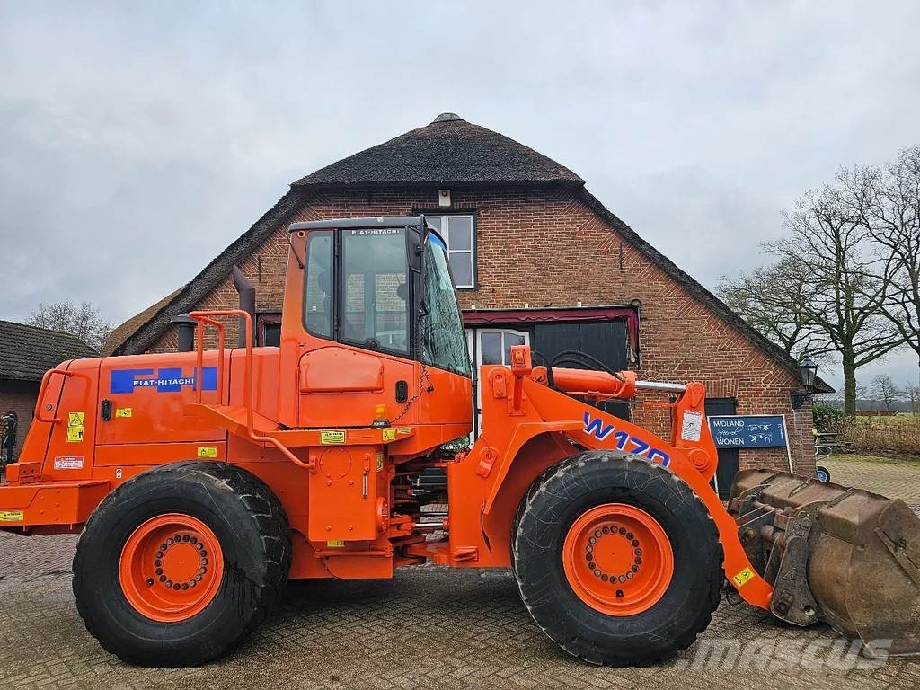 Fiat Hitachi Loader shovel bak en lepels 7900 uur zeer, 1998 ...