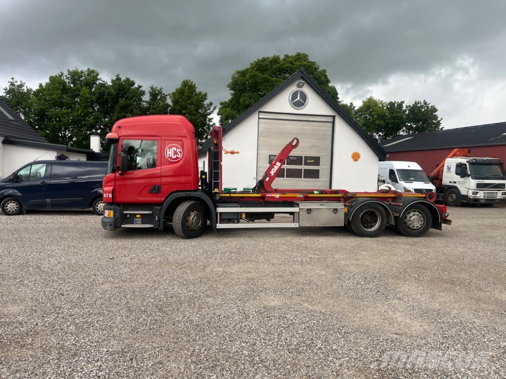 Scania P 320, 2015, Denmark - Used hook lift trucks - Mascus