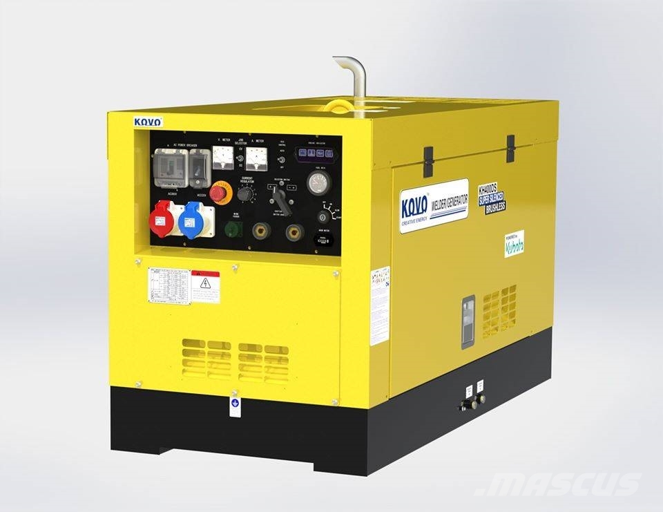 Perkins soldagem welder generator EW400DS, 2002, New Dehli, Kina ...