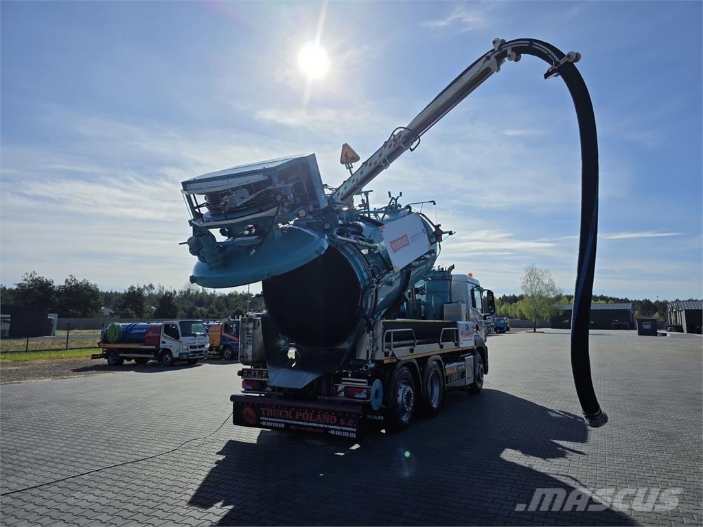 Man HUWER HYDROVIDE WUKO KOMBI FOR SEWAGE CLEANING, 2015, Niwy, Polsko ...
