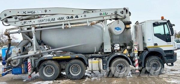 Iveco Trakker 450 +CIFA Magnum MK24.4, 2007, République Tchèque ...