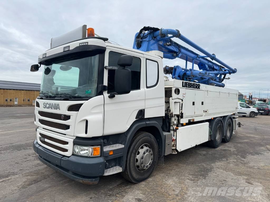 Scania P370 6x4 Liebherr THP140H 24 M4 XH, 2016, Padborg, Syddanmark ...