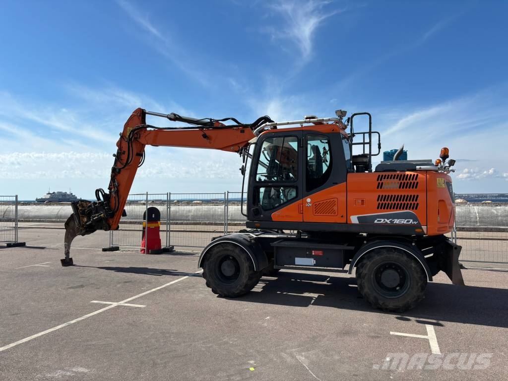 Doosan DX 160 W, 2018, Helsingborg, Sweden - Used wheeled excavators ...