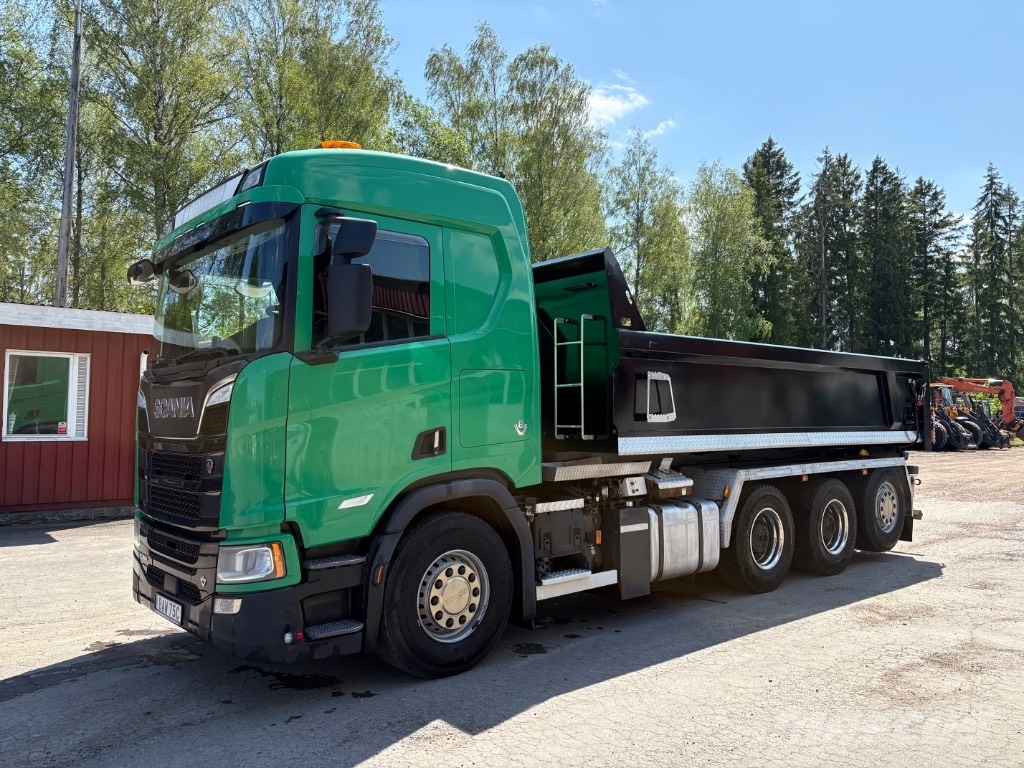 Scania R580 V8 Tridem Krokbil NextGen, 2018, Sverige - Begagnade ...