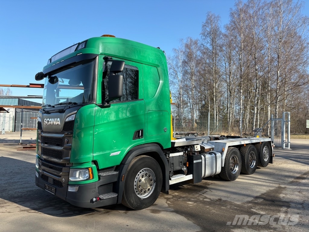 Scania R580 V8 Tridem Krokbil NextGen, 2018, Suède - Mascus France