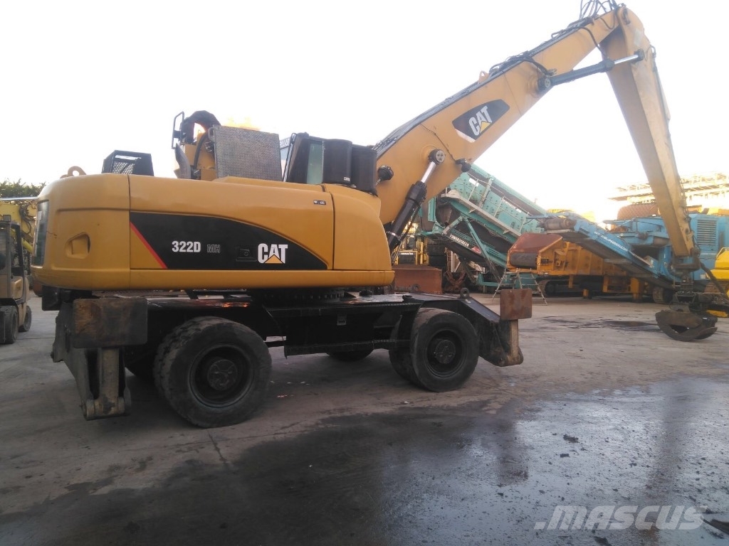 Cat M 322D MH, 2007, Spain - Used waste / industry handlers - Mascus ...