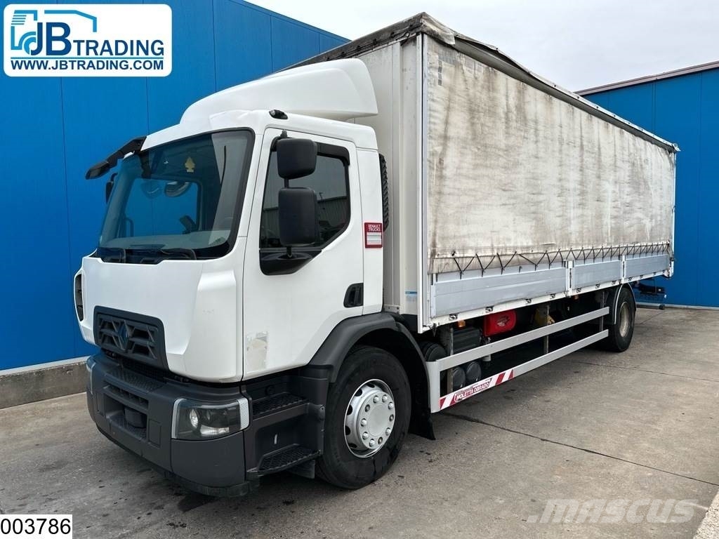 Renault D 19 320 EURO 6, 2017, EDE, Netherlands - Used curtain Side ...
