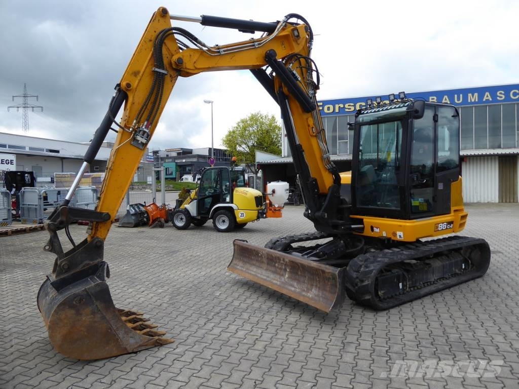 Jcb 86C-2-Tab Minibagger, 2021, Ulm, Bayern, Deutschland - Mascus Deutschland