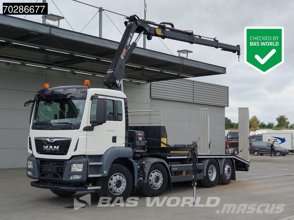 Man TGS 35.360 8X2 HIAB X-Hiduo 158 BS-3 Crane Lift+le, 2018, Veghel ...