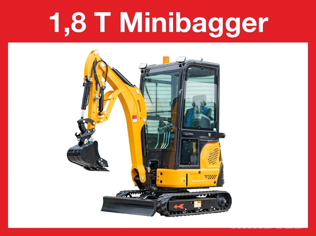 LÖWE ES-1800 Minibagger Kompaktbagger Kleinbagger, 2025, Deutschland ...