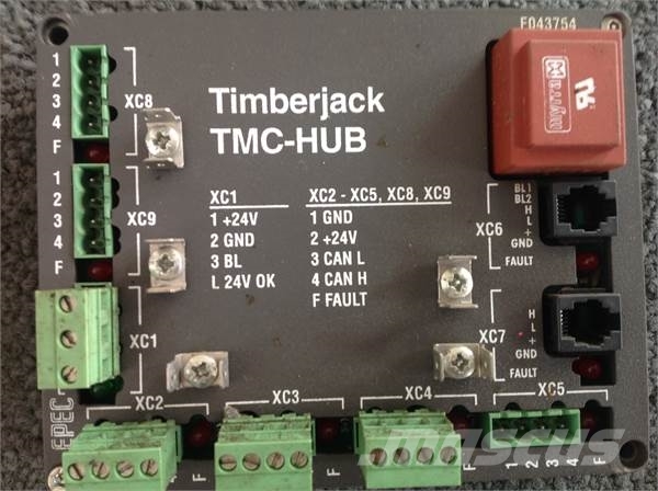 Timberjack TMC HUB Timberjack 1270B , 2000, Kościerska Huta, Poland ...