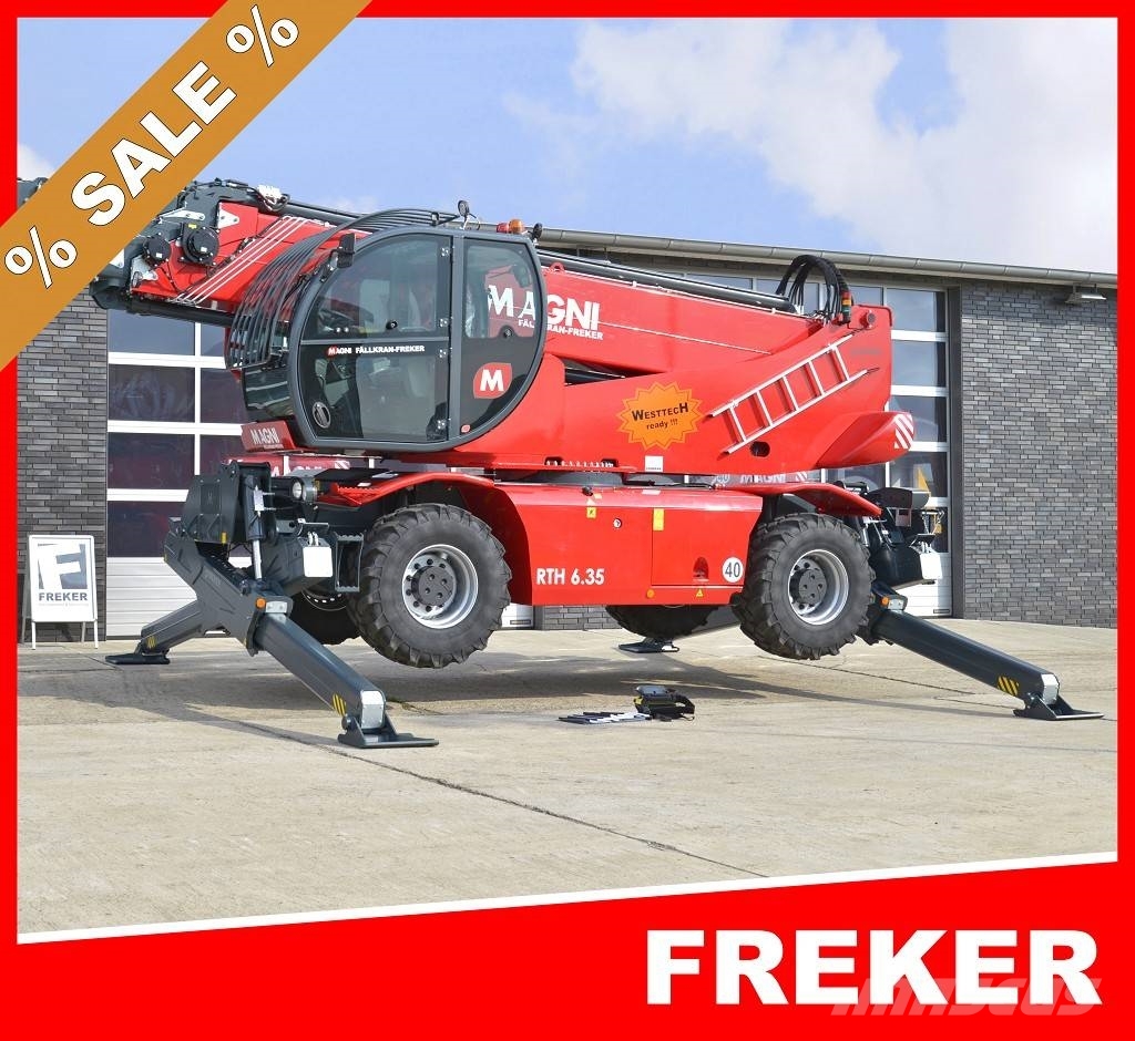 Magni RTH6.35 Fällkran 35m (am Lager) NEU 6.30 6.31, 2023, Stemwede ...