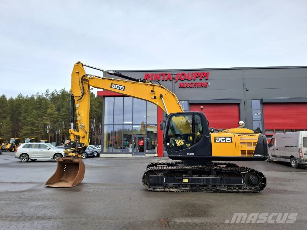 Jcb JS 220 LC / Engcon, Rasvari, Kauha, Huollettu!, 2014, Ilmajoki ...