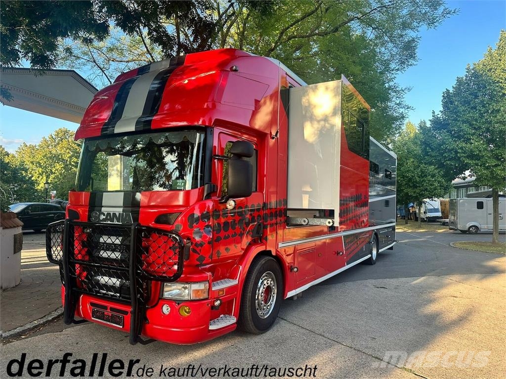 Scania P310 6 Pferde Popout Wohnmobilzulassung, 2007, Germany - Used ...