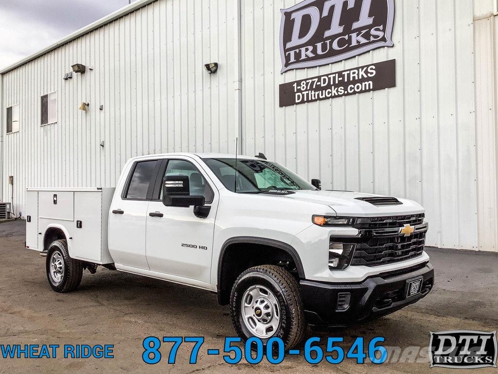 Chevrolet 2500HD 8ft Service Utility Truck, Gas, Auto, 4x4, 2024 ...