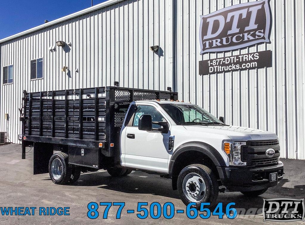 Ford F450 Stake Side, Gas, Auto, 1,600lb Rail Gate, 2017, Denver ...