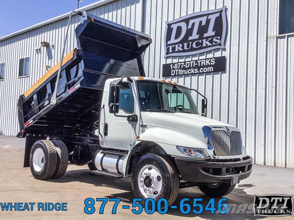 International MV607 10ft Dump Truck, Cummins, Allison, Electric , 2020 ...