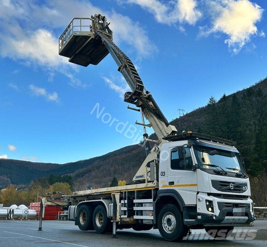 沃尔沃 FMX 370 *6x4 *NORMET ESSLIFT 1000 *PLATFORM / BUCK, 2013, Moss, 挪威 ...