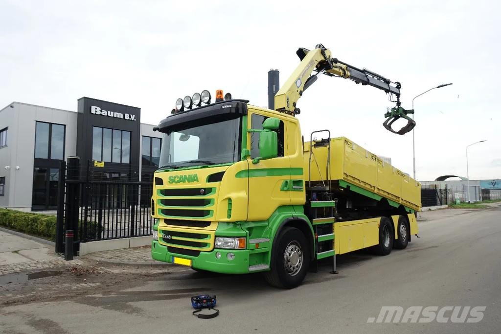 Scania R 440 6X2 KIPPER / EURO 6 / HMF 2020 K3 KRAAN / 20, 2013, Breda ...