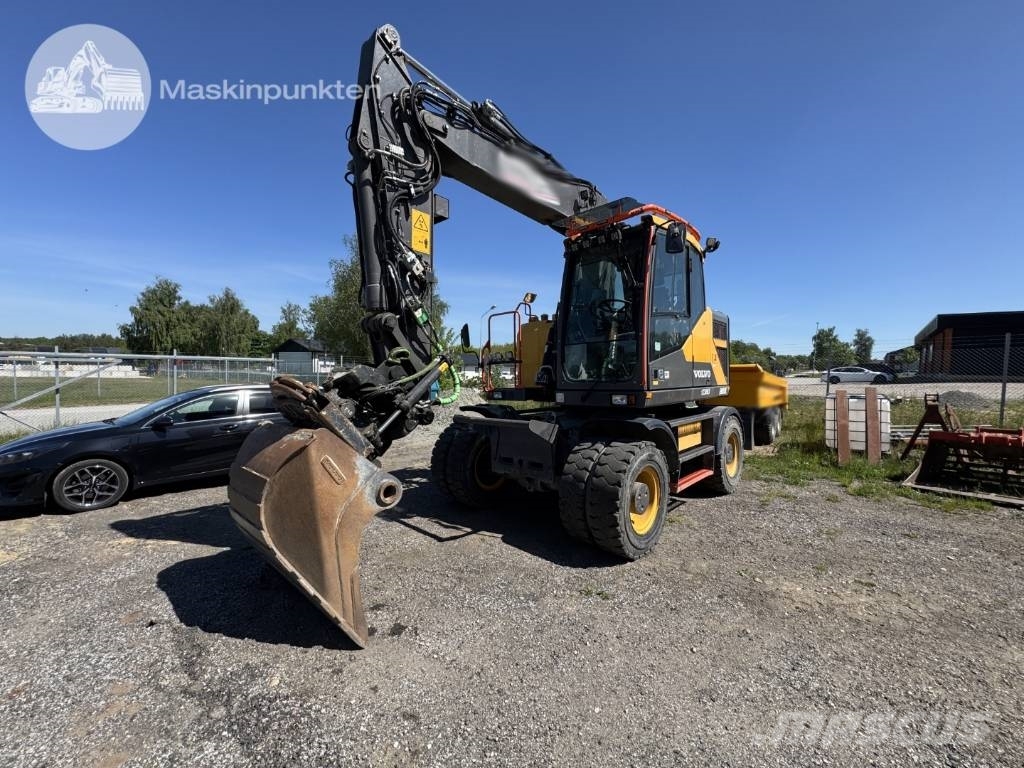 Volvo EWR 150 E, 2018, Skåne, Skåne län, Sweden - Used wheeled ...