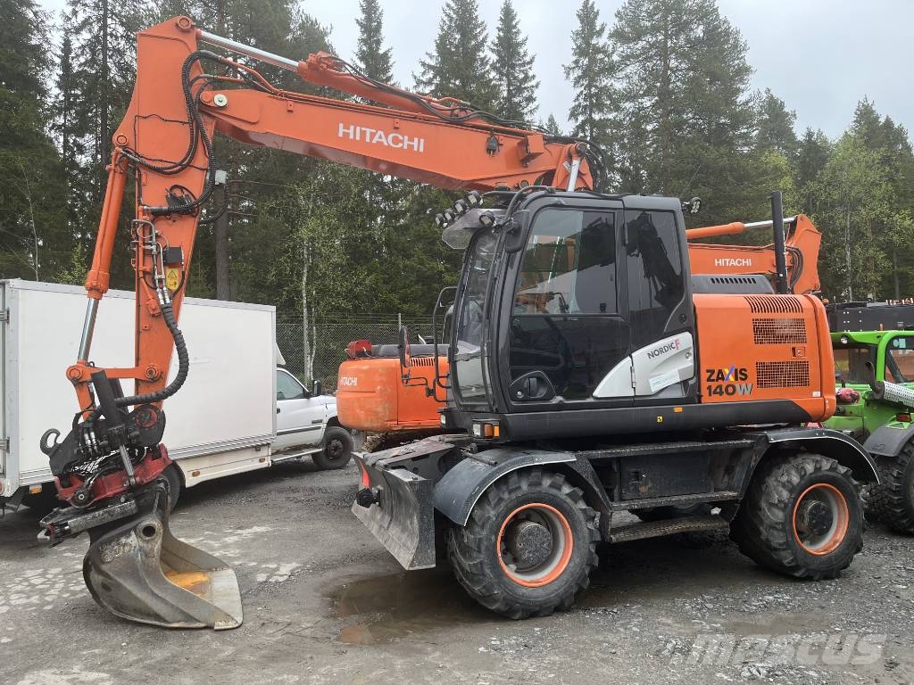 Hitachi ZX 140 W-5b, 2016, Suécia - Mascus escavadoras de rodas