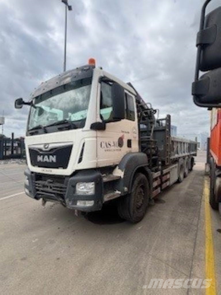 Man TGS 35.460 BL - HIAB X-HIDUO 228 E-3, 2017, HANDZAME, Belgium ...