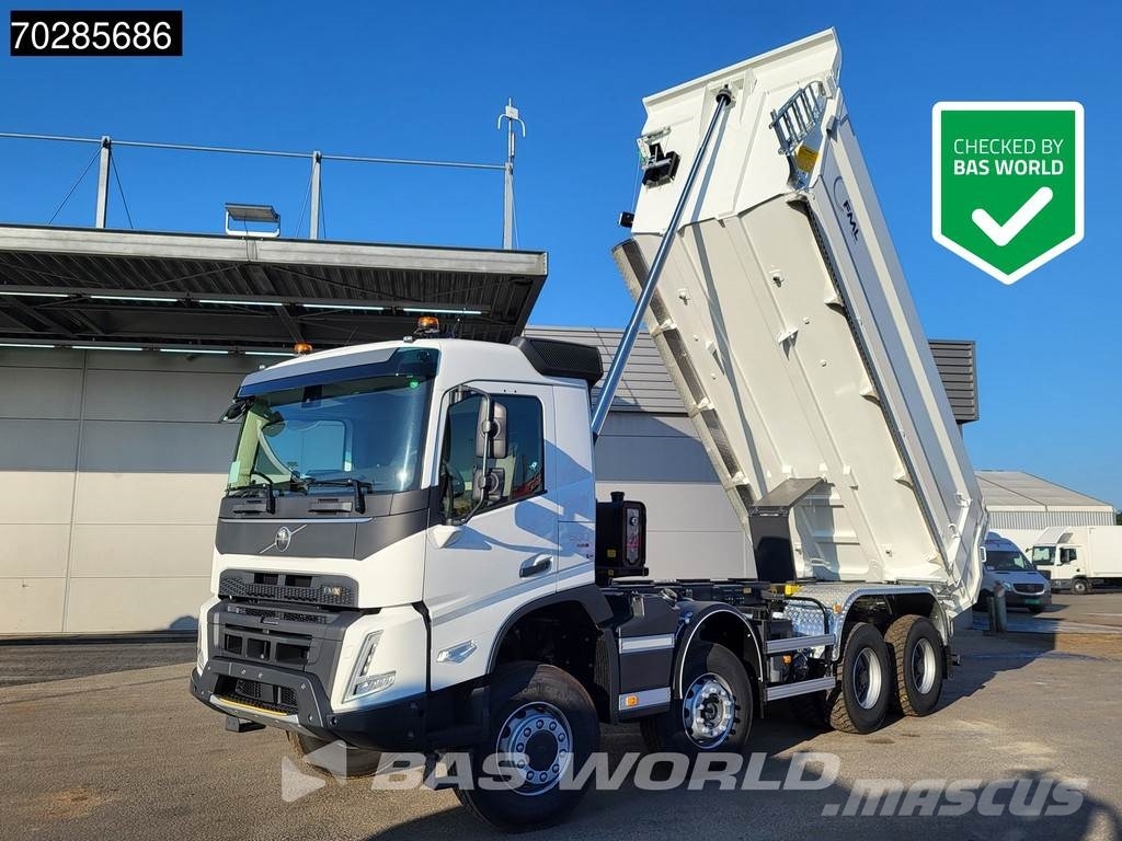 Volvo FMX 500 8X6 NEW! 18m3 KH-Kipper Steelsuspension Bi, 2025, Veghel ...