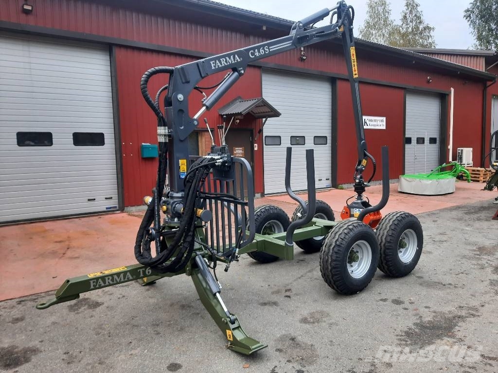 Farma T6 ja 4.6S kuormaaja, 2026, Niemisjärvi, Keski-Suomi, Finland ...