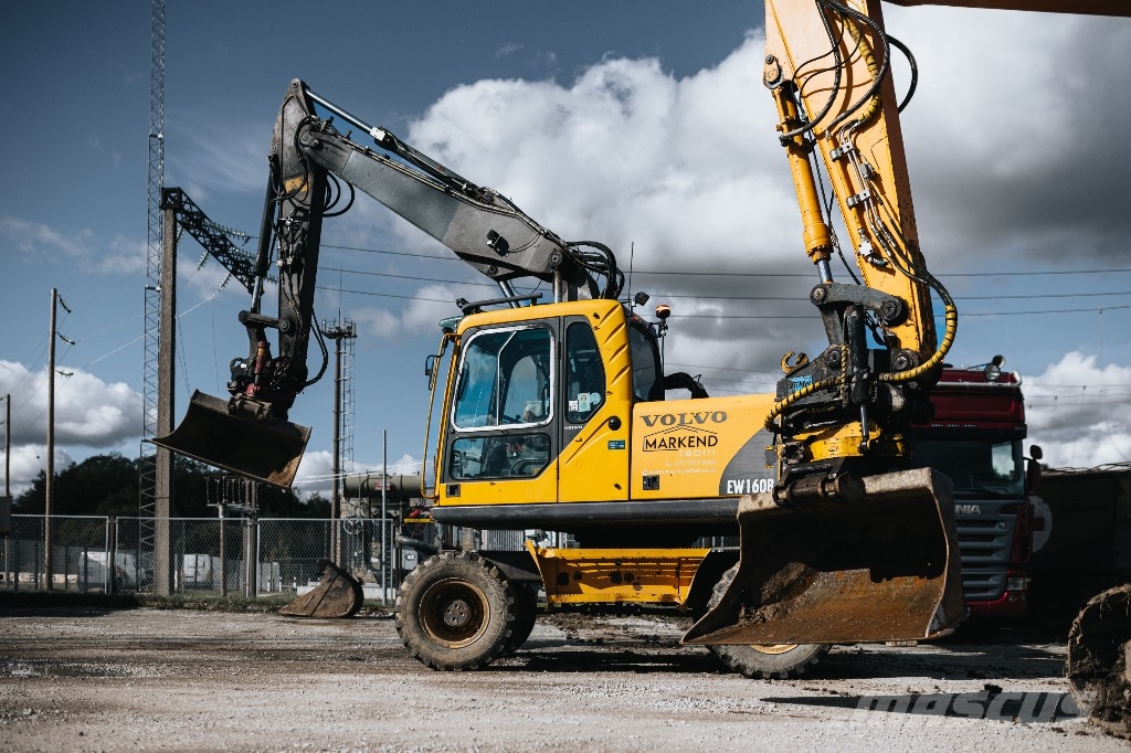 Volvo EW 160 B, 2006, Estonia - Used wheeled excavators - Mascus