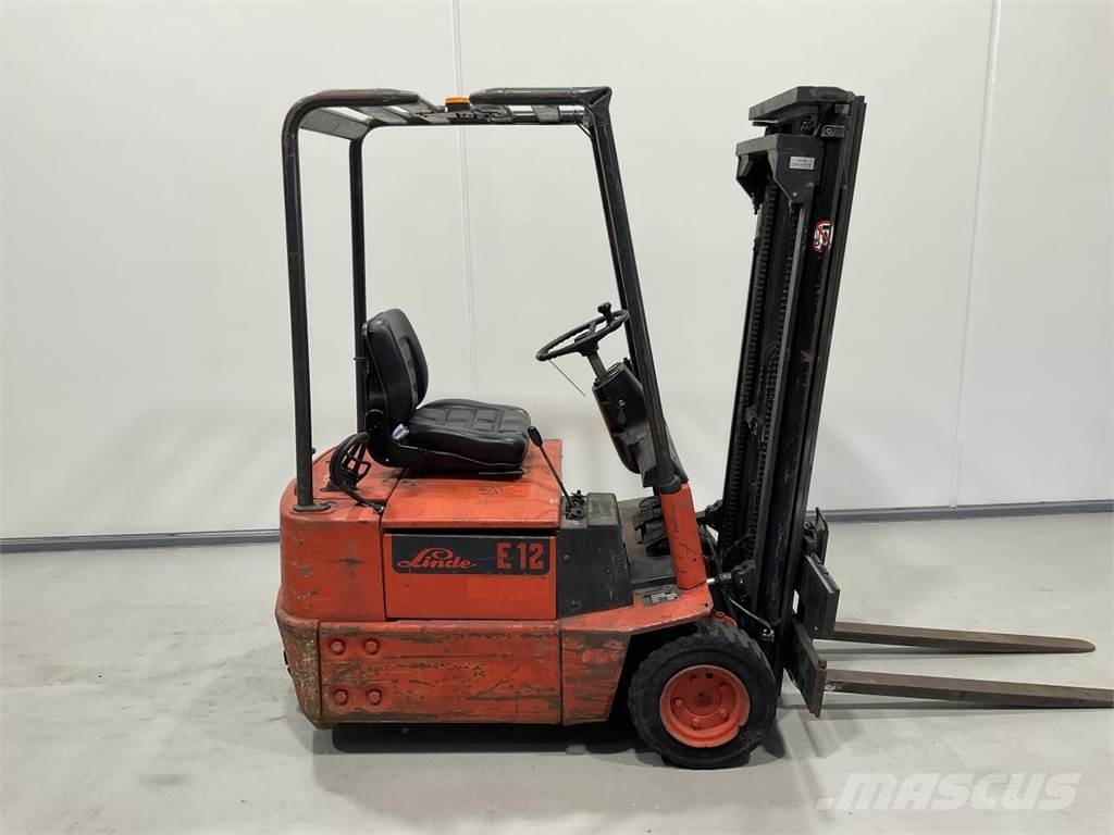 Linde E12, 1989, 덴마크 - 익숙한 전동 지게차 - Mascus Korea