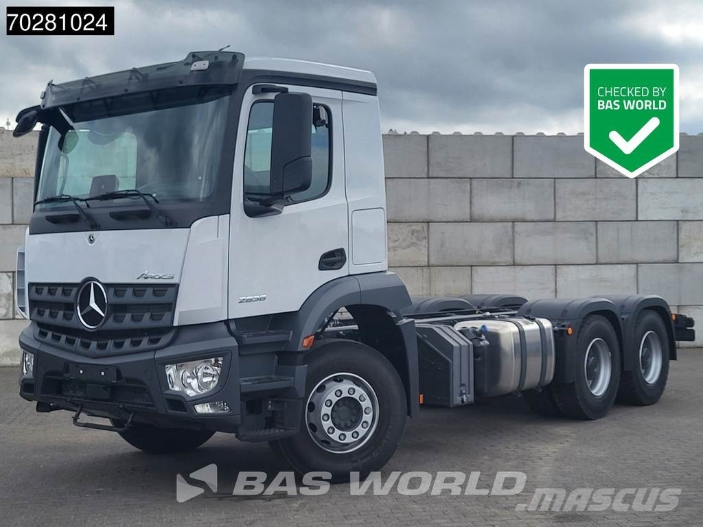 Mercedes-Benz Arocs 2636 6X4 NEW chassis Flywheel PTO Big-Axle A, 2023 ...