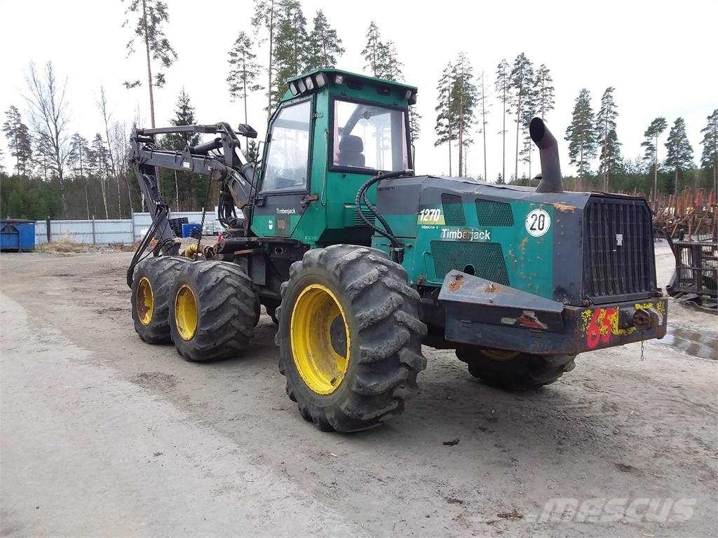 Timberjack 1270A Demonteras, 1996, Koppom Maskin Charlottenberg, Suède ...