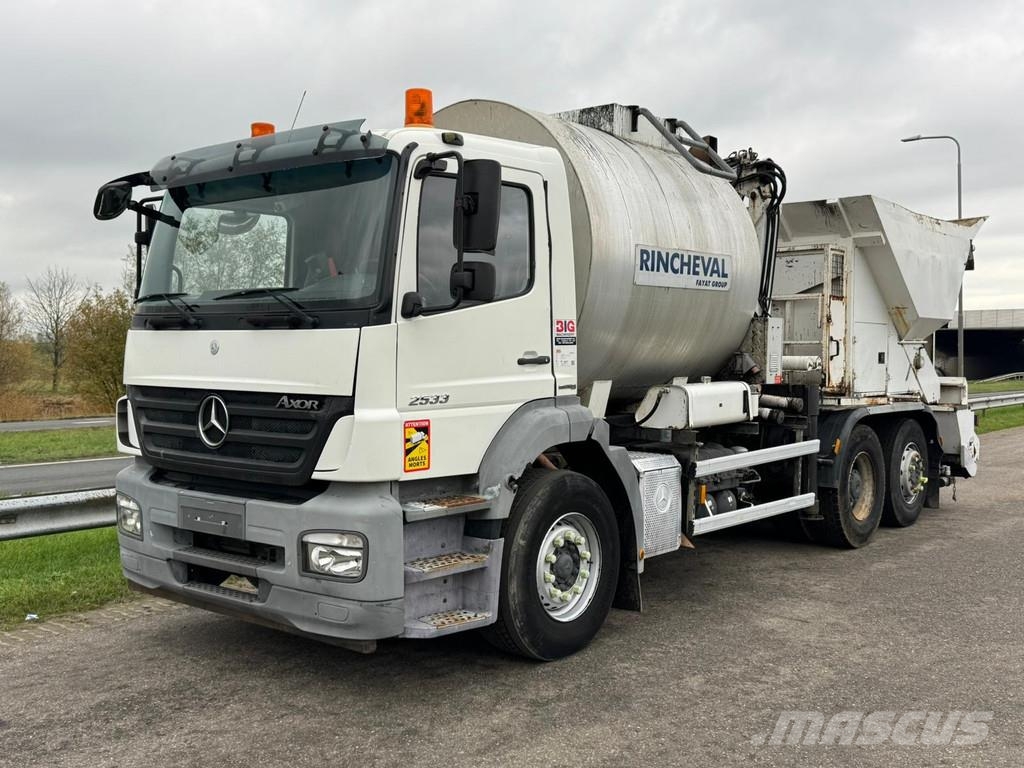 Mercedes-Benz Axor 2533 6x2x4 Rincheval Bitumensprayer / chip sp, 2009 ...